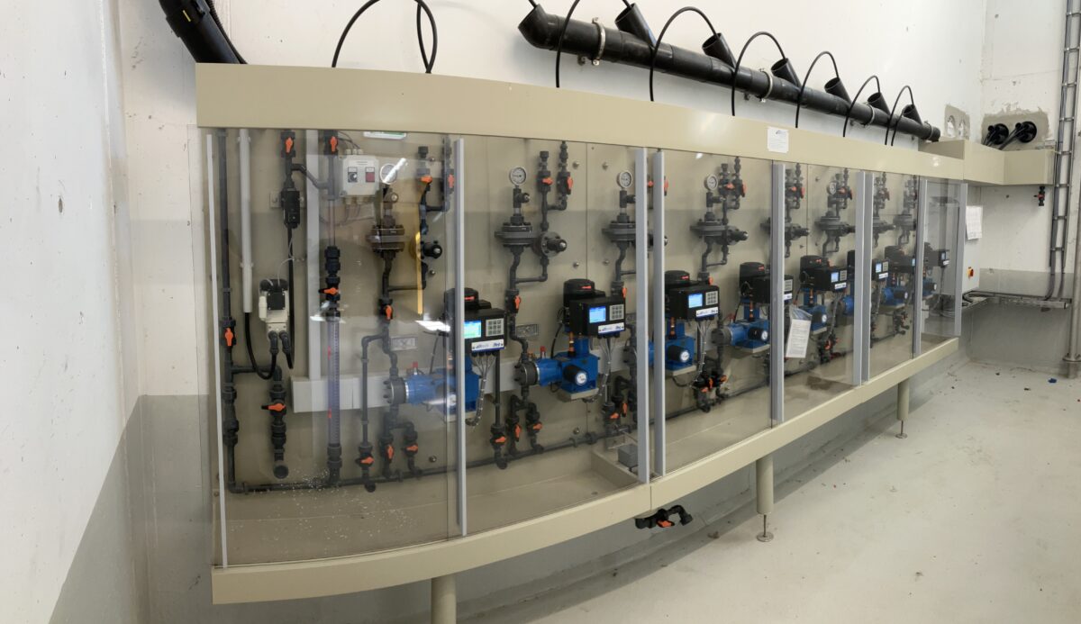 STORAGE TANK AND DOSING STATION FOR THE FORTH TREATMENT STAGE - Alltech